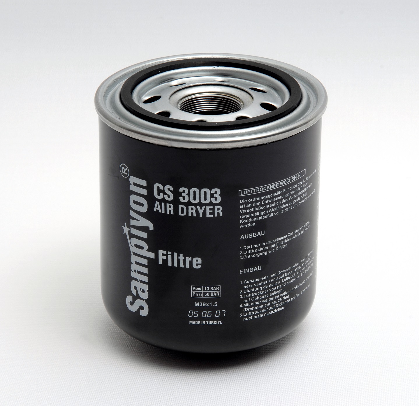 Spin-On Air Dryer Filters | Şampiyon Filter